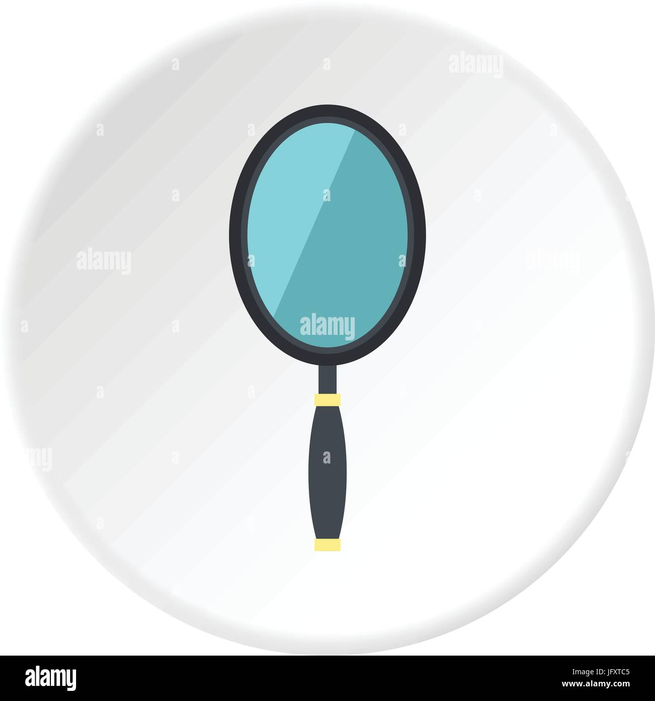 Mirror icon circle Stock Vector Image & Art - Alamy