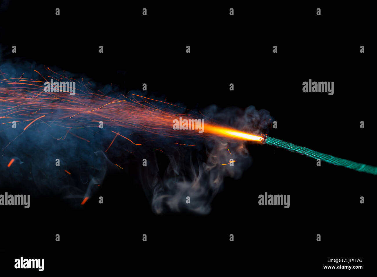 Burning fuse hi-res stock photography and images - Alamy
