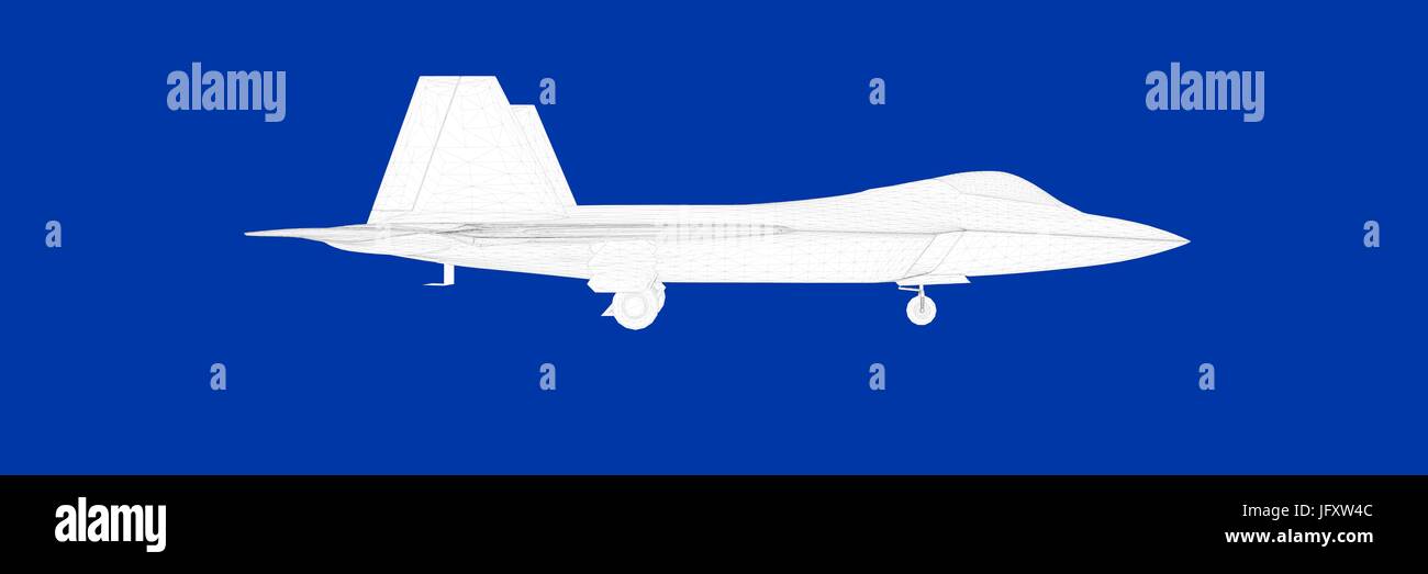Fighter plane blueprint hi-res stock photography and images - Alamy