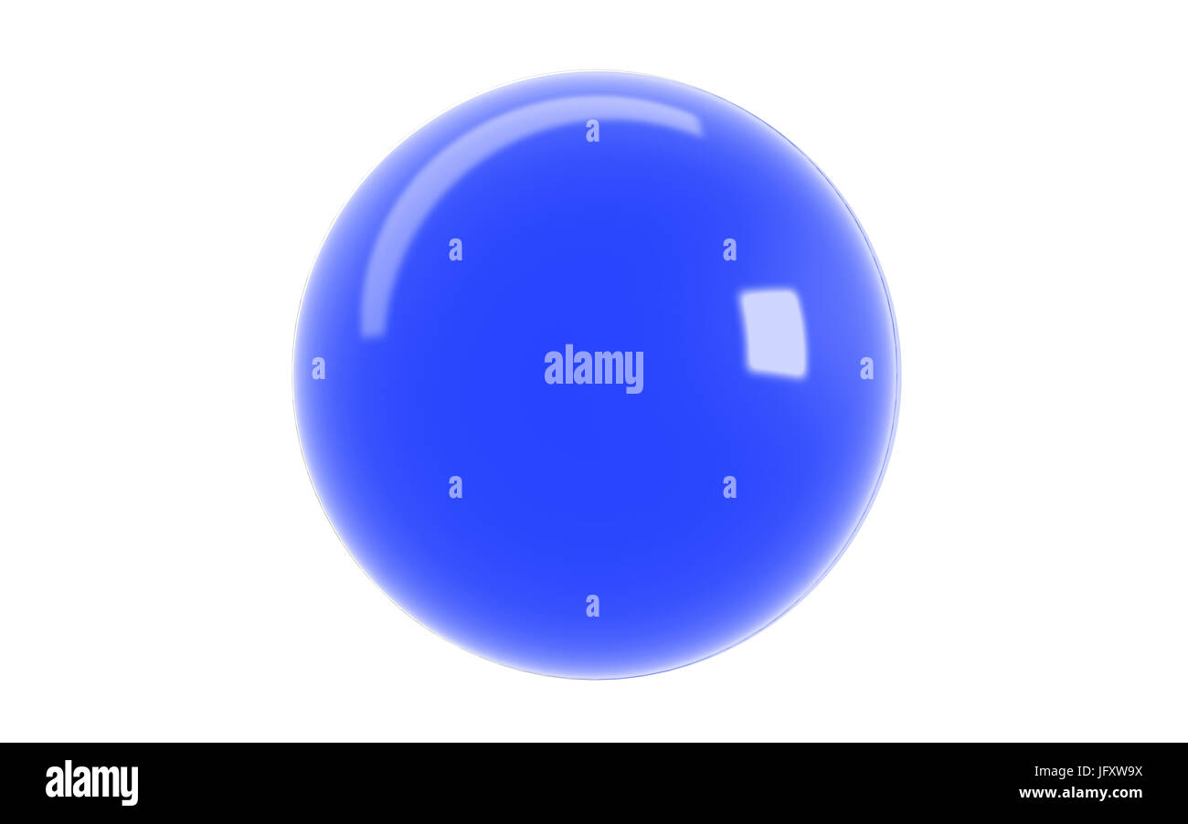 single reflected 3d rendering of a sphere inside a studio Stock Photo ...