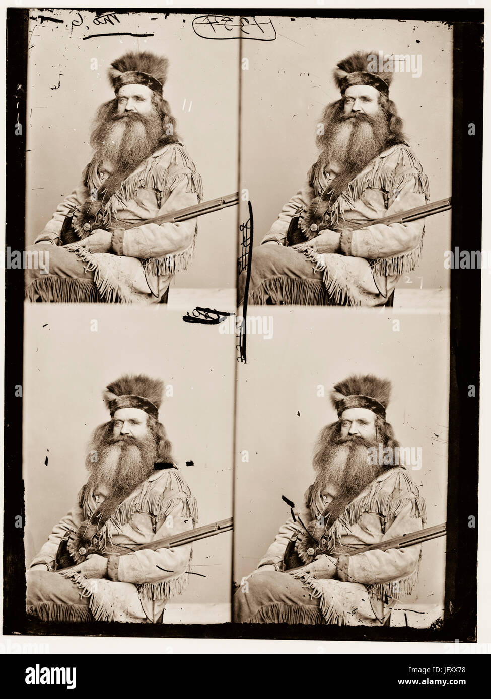 TITLE: Seth Kinman CALL NUMBER: LC-BH83- 11 [P&P] REPRODUCTION NUMBER ...