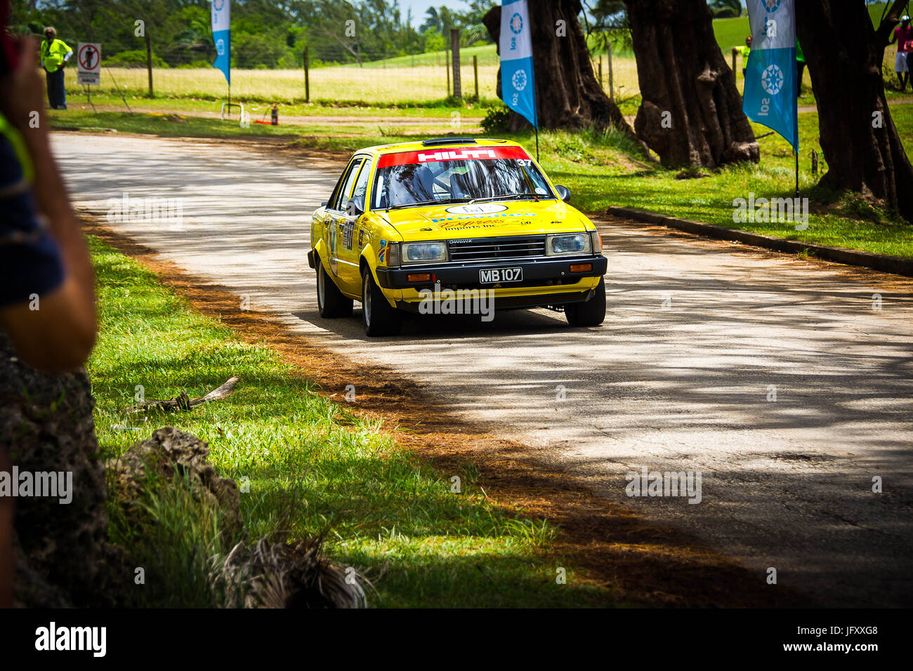 Sol Rally Barbados 2017 Stock Photo - Alamy