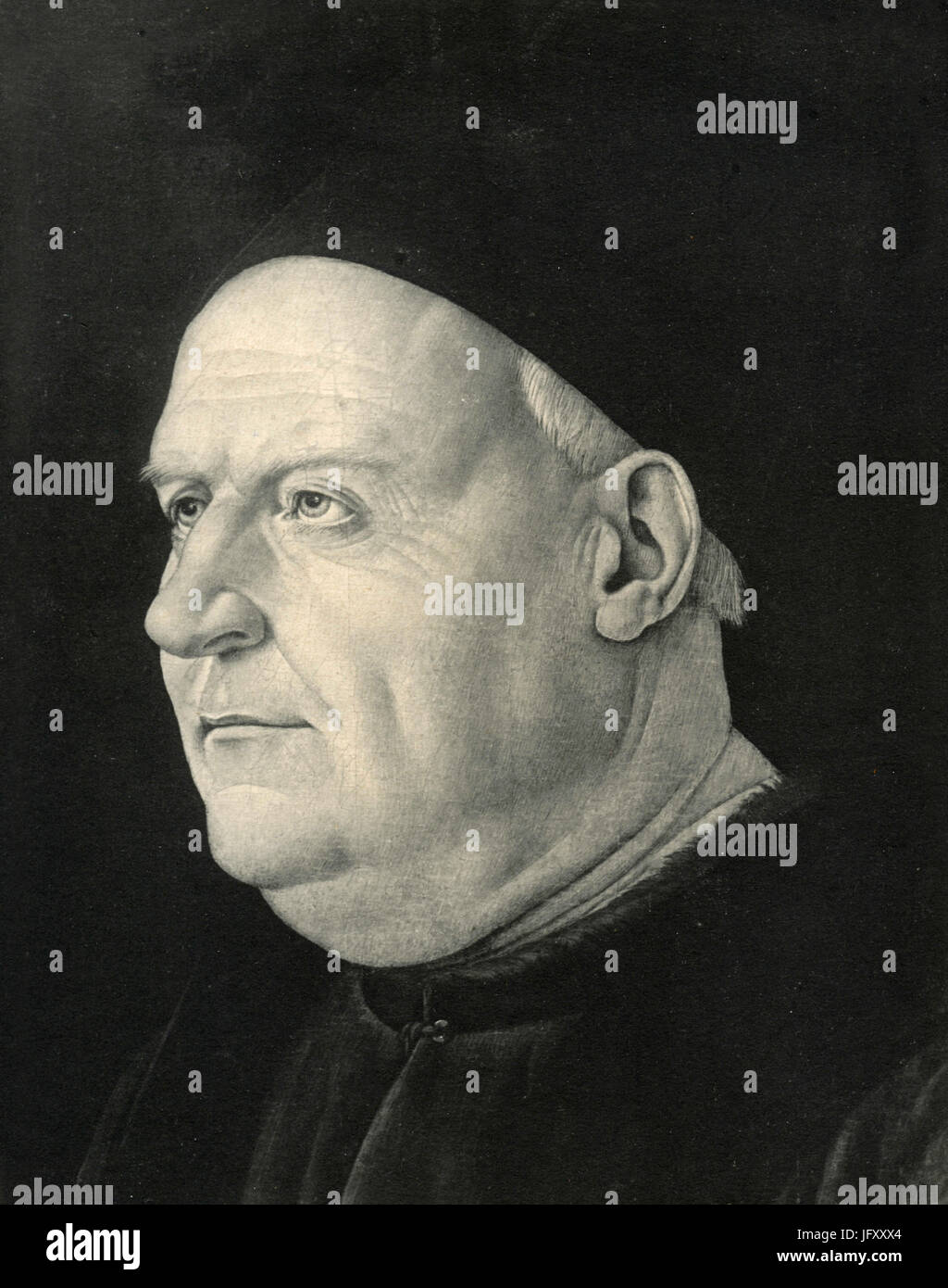 A Venetian Senator, painting by Buonsignori, London, UK Stock Photo - Alamy