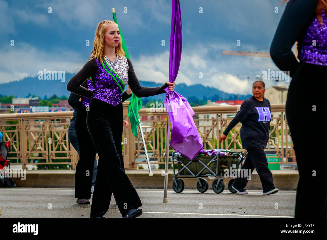Heritage High School Marching Band High Resolution Stock Photography ...