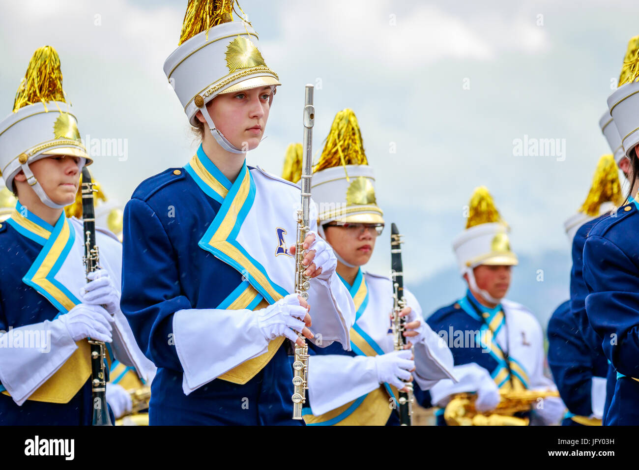Liberty high school marching band hi-res stock photography and images ...