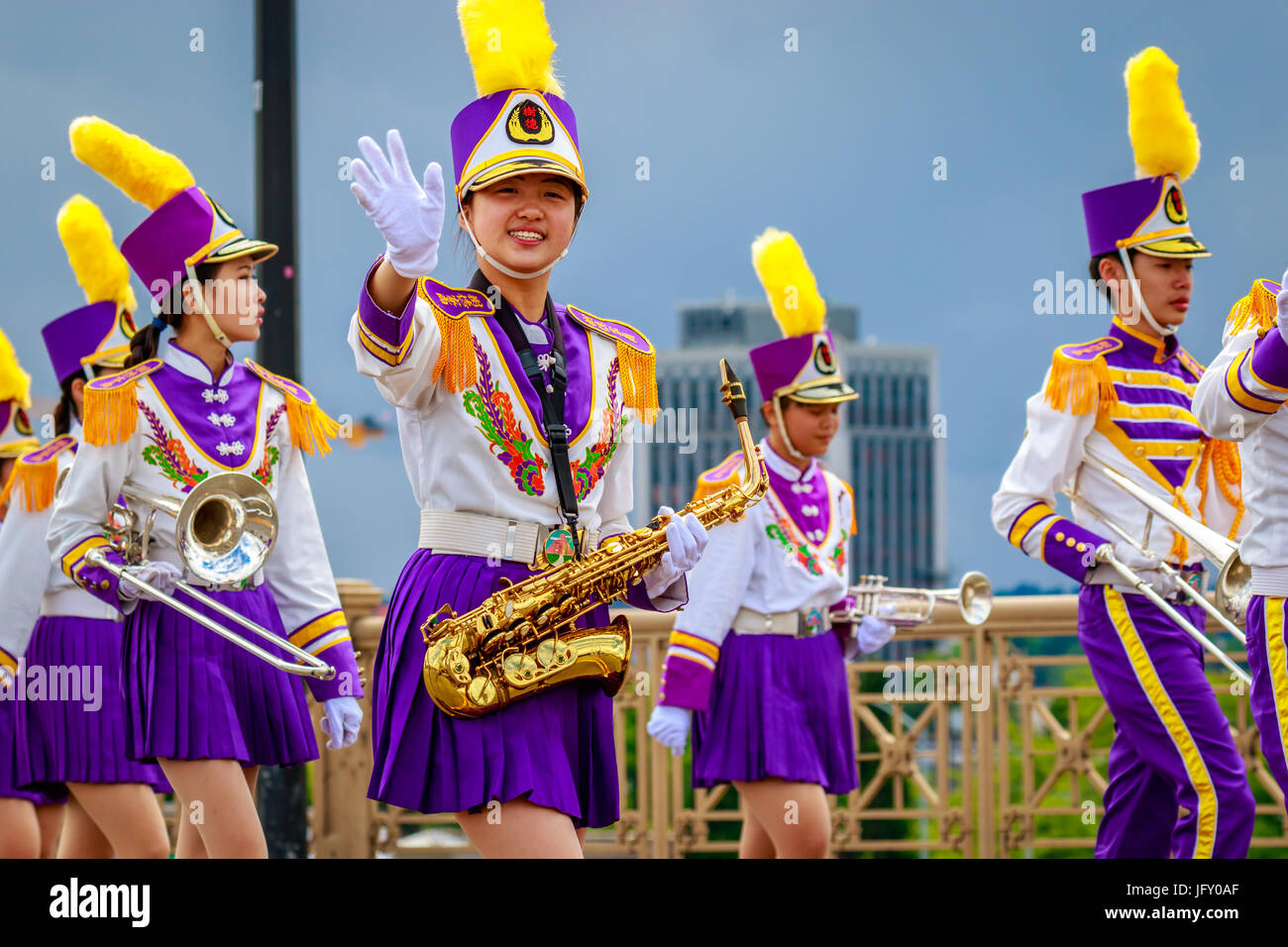 Portland, Oregon, USA - June 10, 2017: Shu-Te Home Economics ...