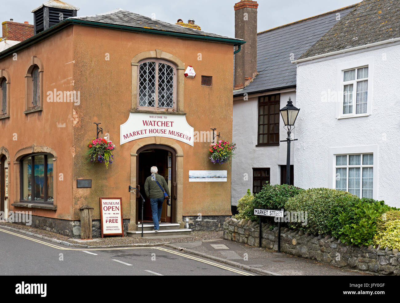 The Museum, Watchet, Somerset, England UK Stock Photo - Alamy