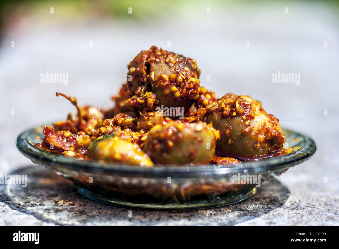 Traditional Mango Pickle Stock Photo - Alamy