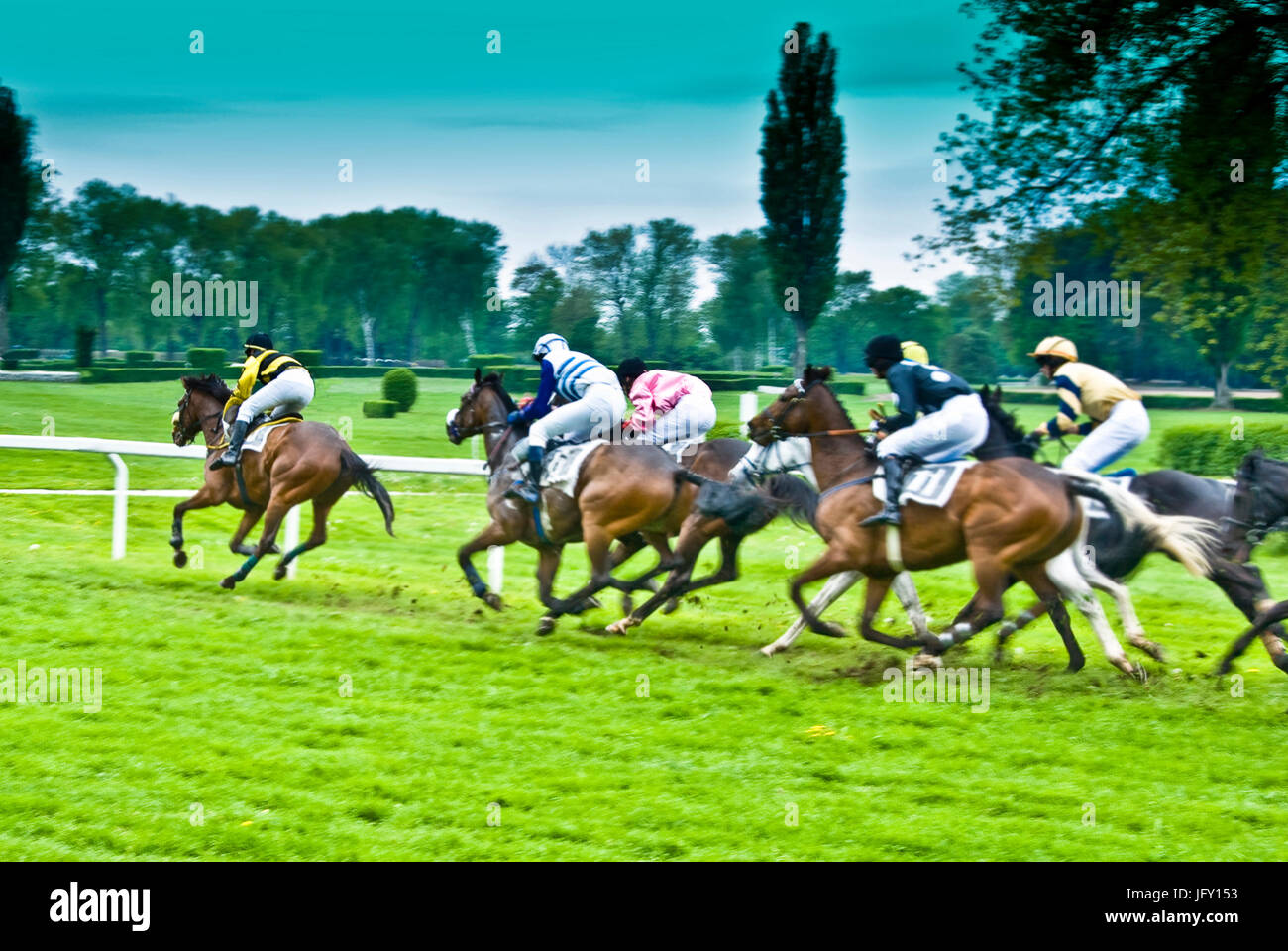 Steeplechase High Resolution Stock Photography and Images - Alamy