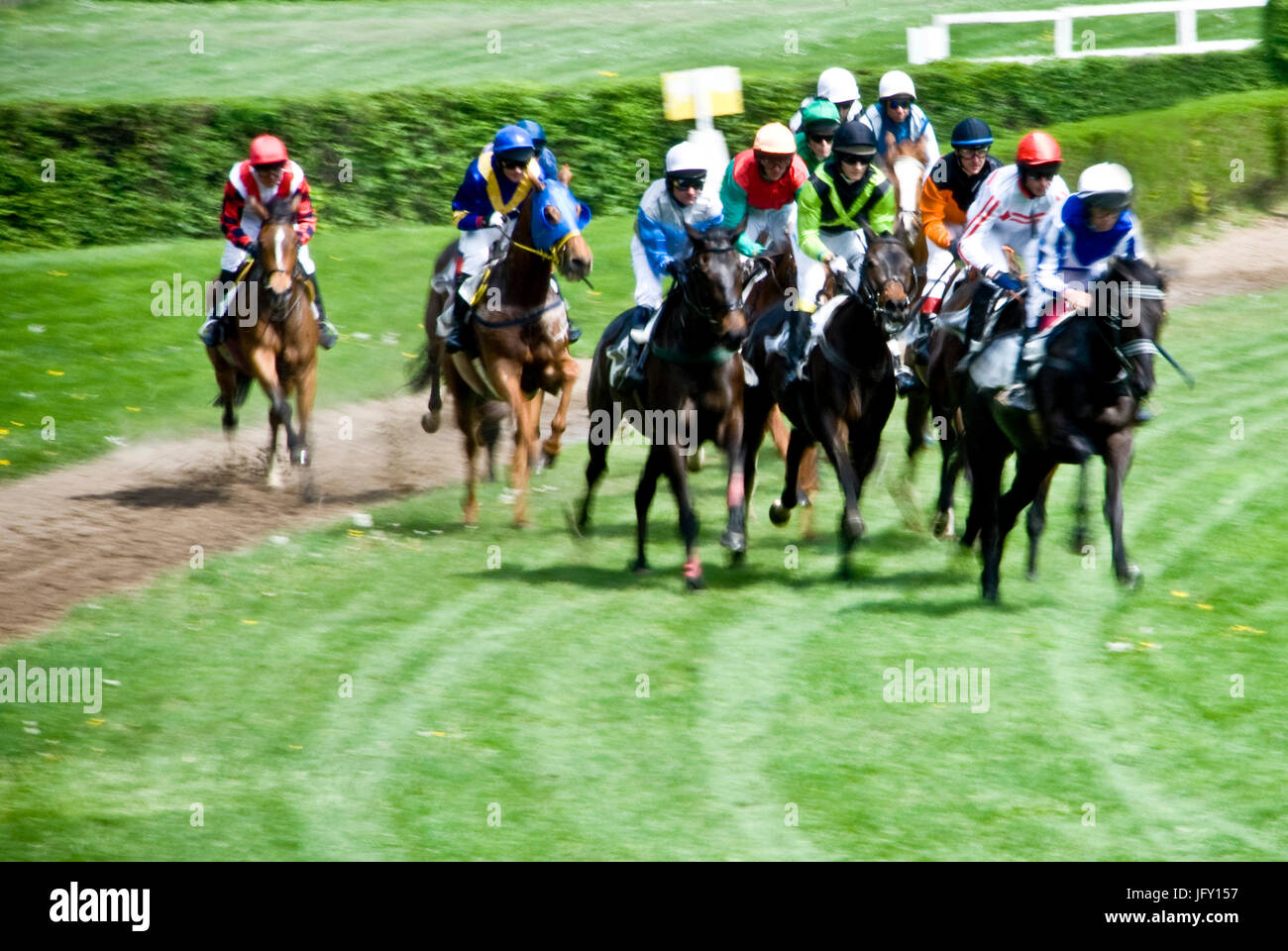Steeplechase jockey hi-res stock photography and images - Alamy