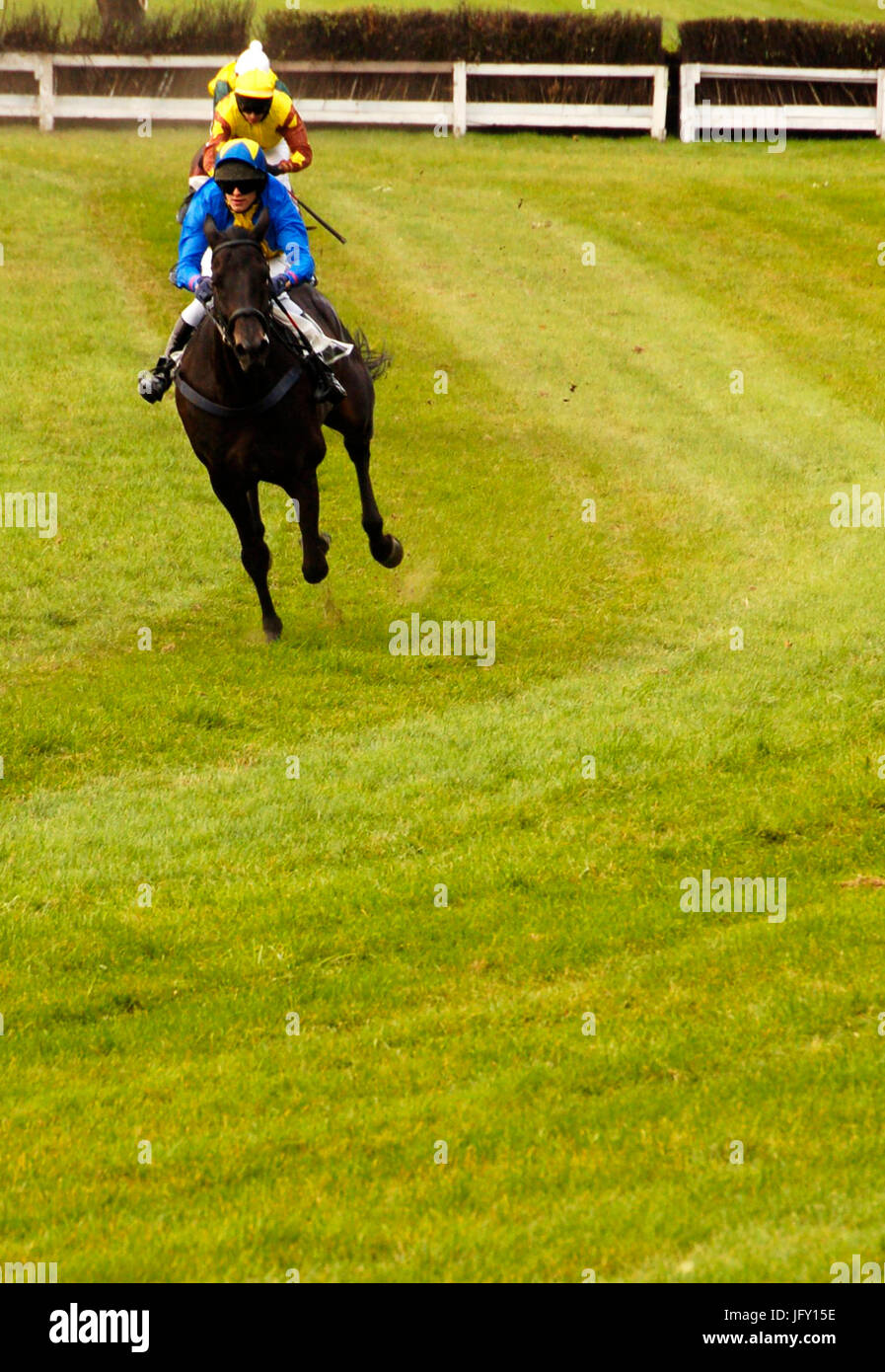 Steeplechase racecourse hi-res stock photography and images - Alamy