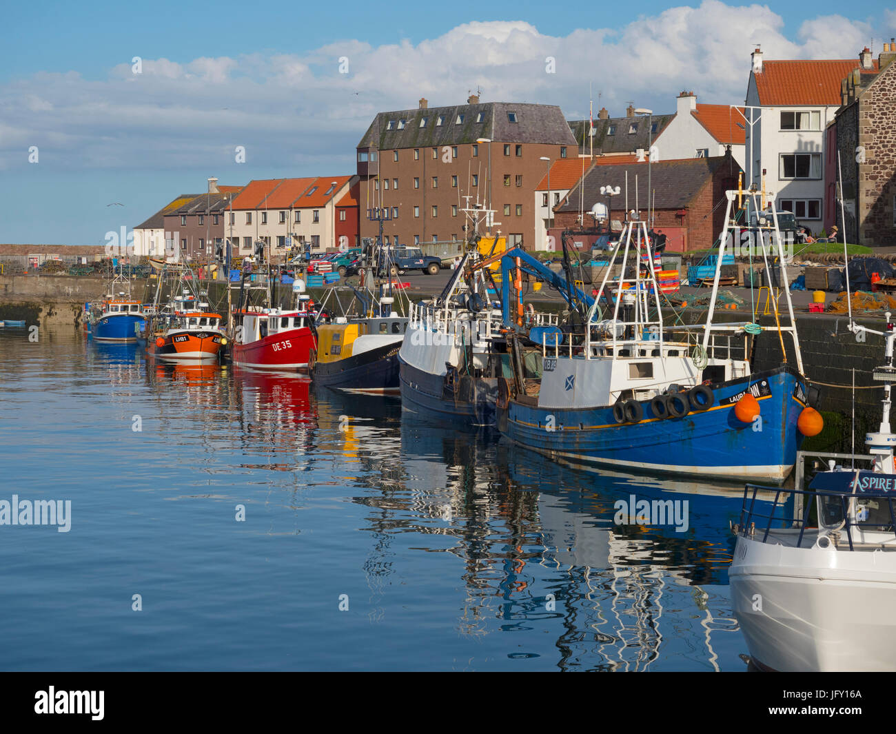 Victoria Harbour, Dunbar, East Lothian, Scotland Stock Photo - Alamy