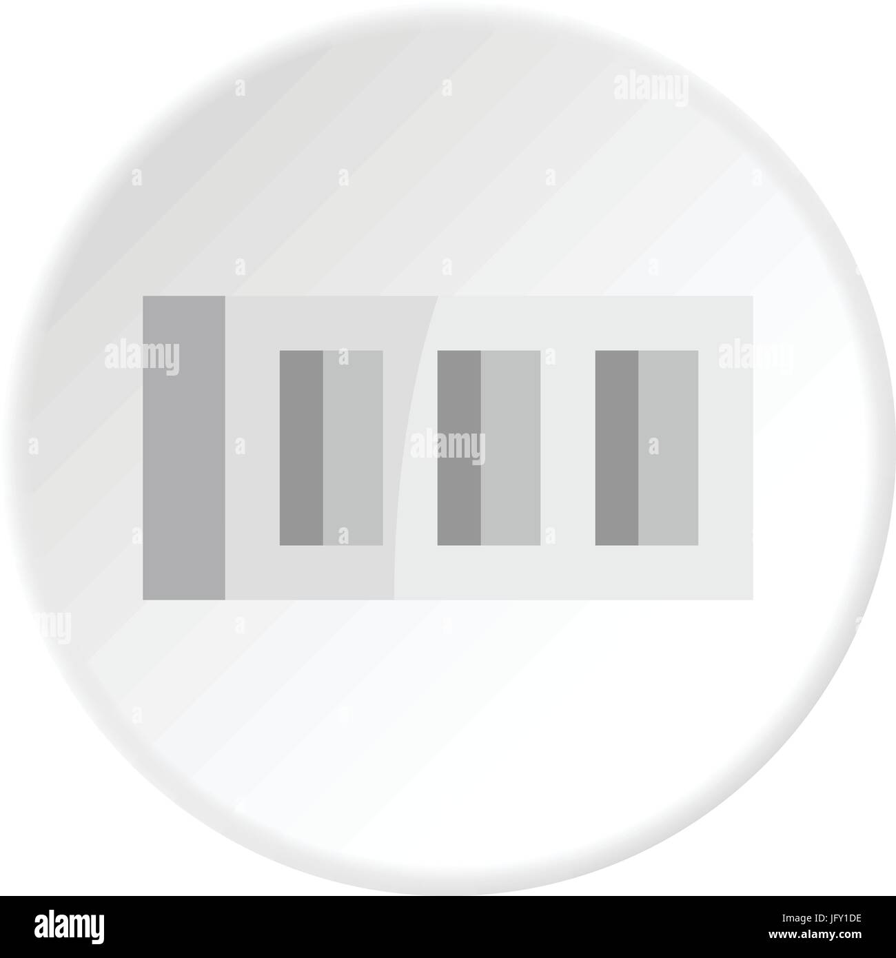 Building block icon circle Stock Vector Image & Art - Alamy