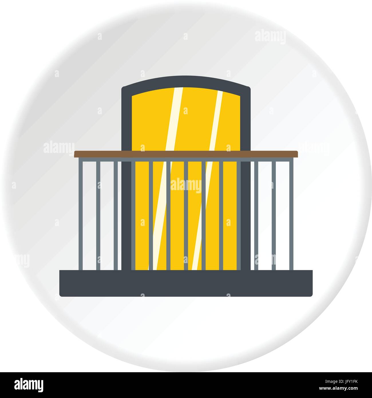 Flat iron building architectural detail Stock Vector Images - Alamy
