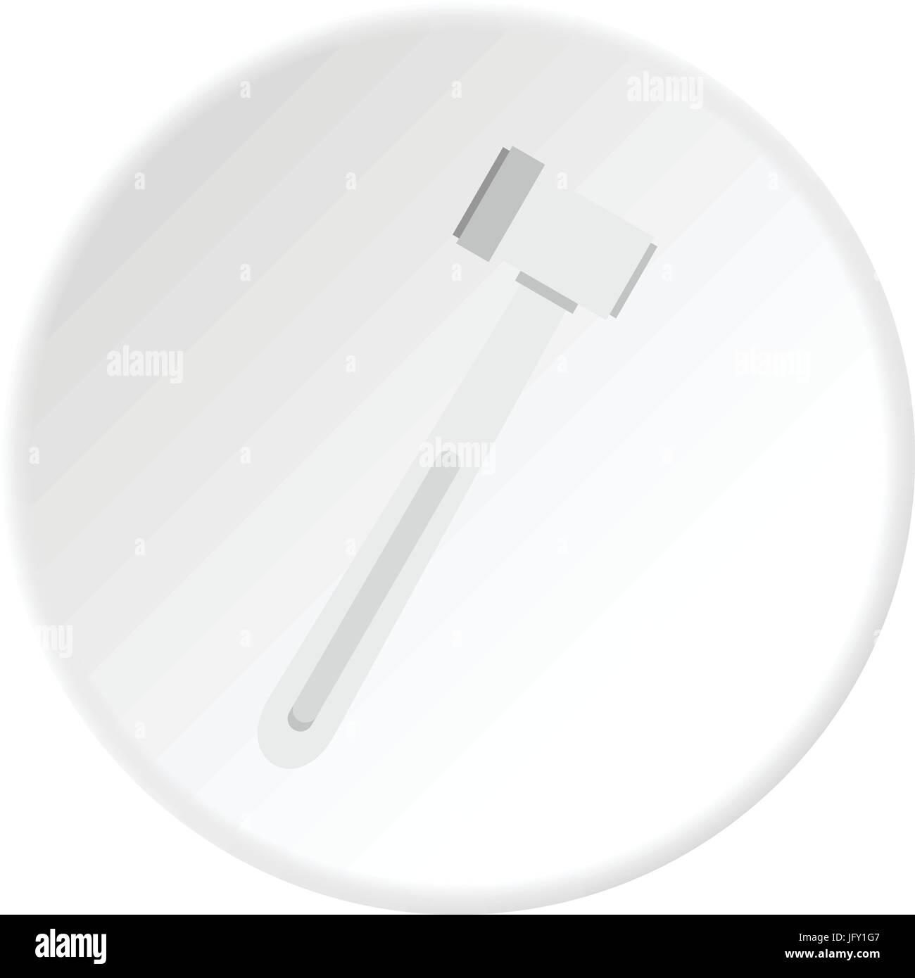 Doctor use hammer knee of patient Stock Vector Images - Alamy