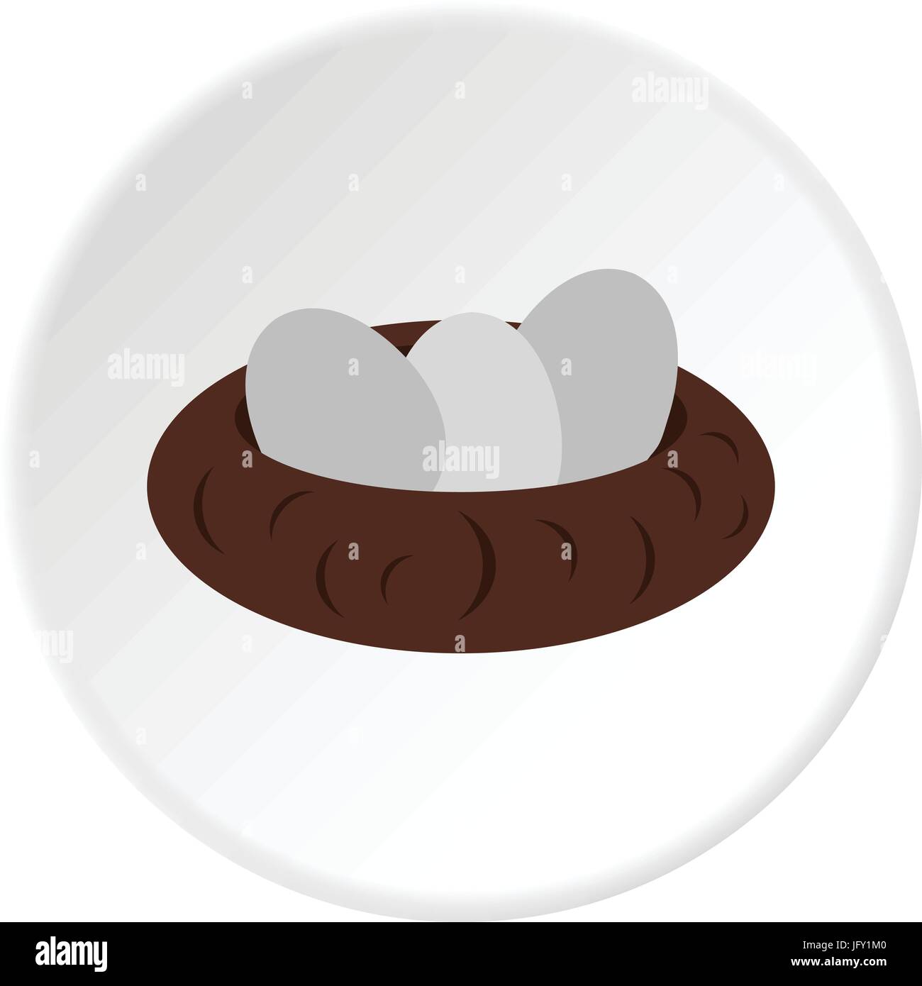 Stick nest Stock Vector Images - Alamy