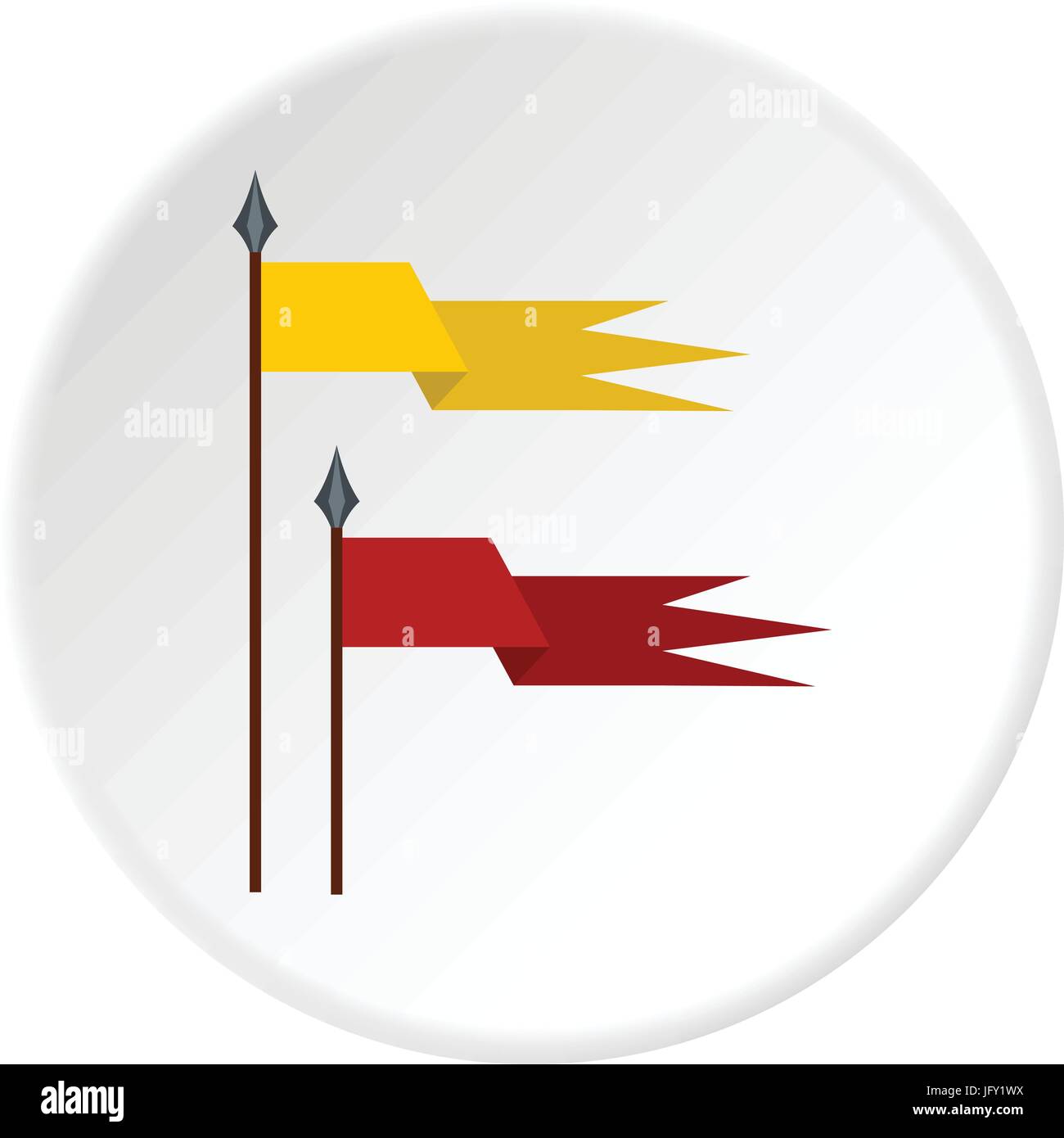 Medieval feudal illustration Stock Vector Images - Alamy