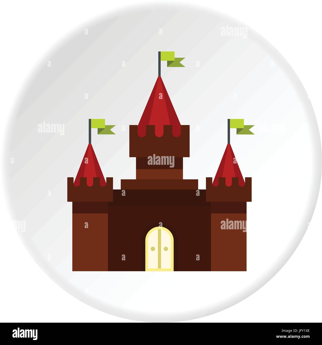 Renaissance fortified castle Stock Vector Images - Alamy