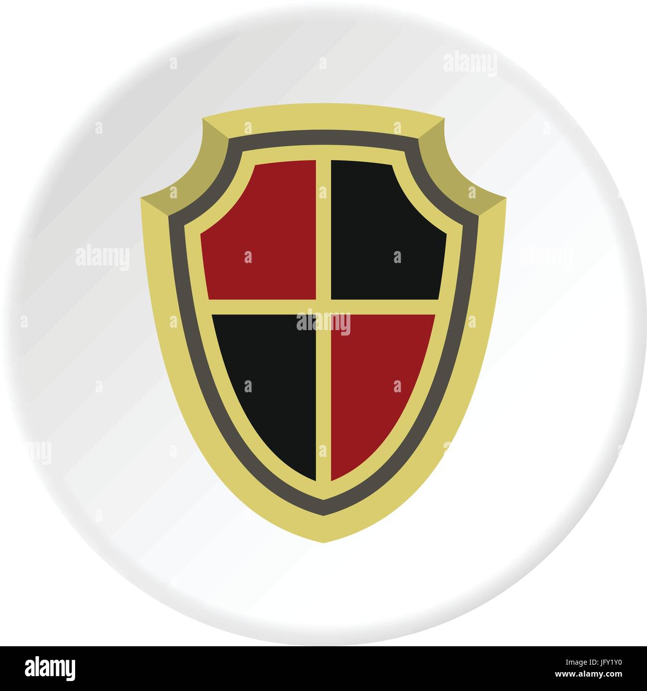 Medieval shield icon circle Stock Vector Image & Art - Alamy