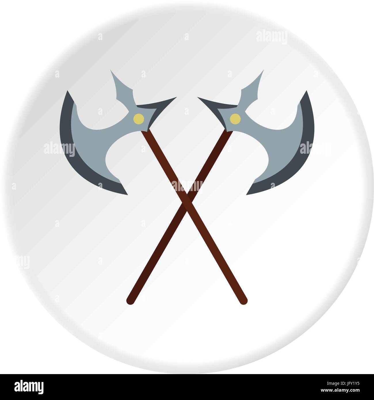 Soldier armed with axe Stock Vector Images - Alamy