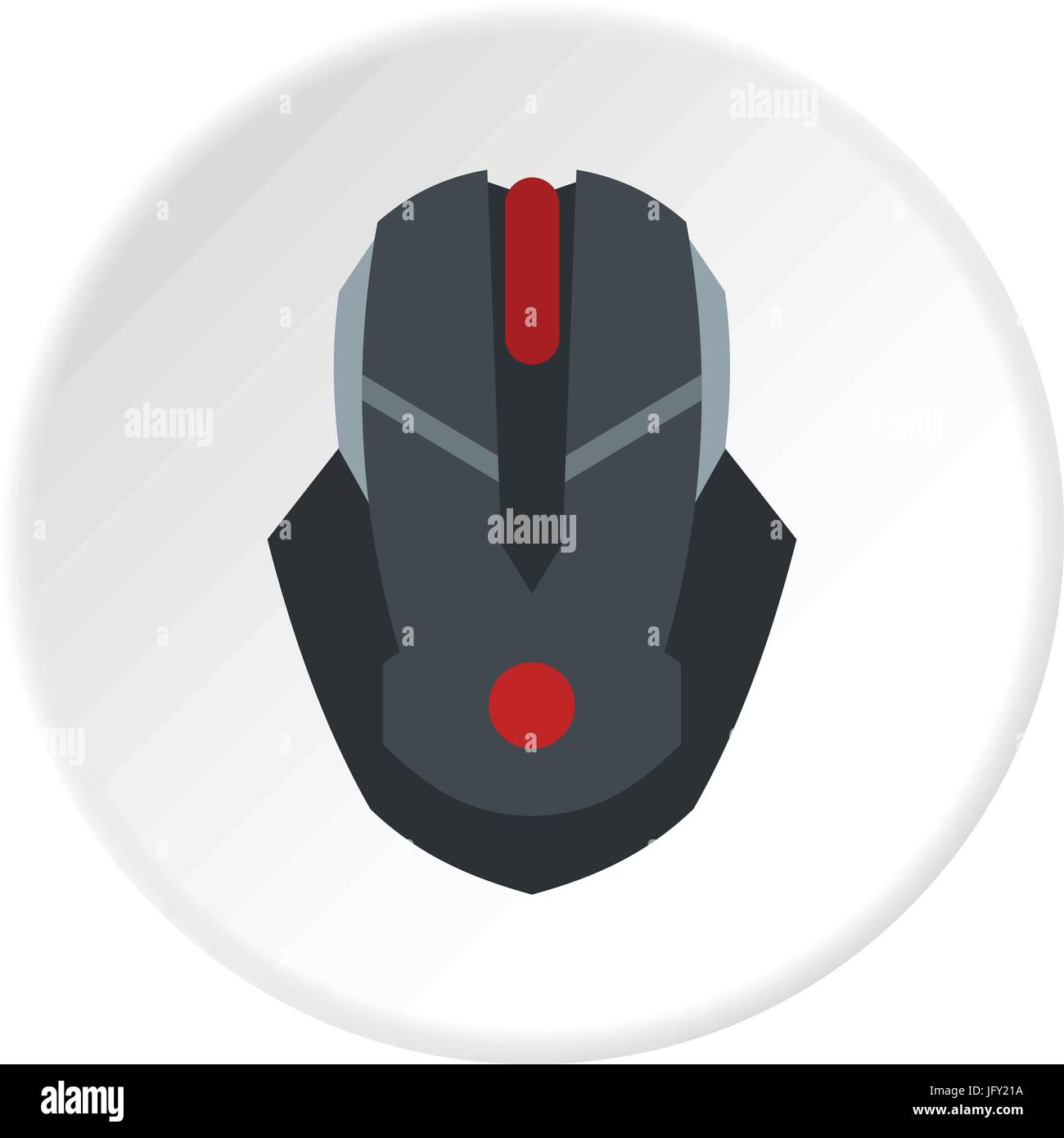 Gaming mouse icon circle Stock Vector Image & Art - Alamy