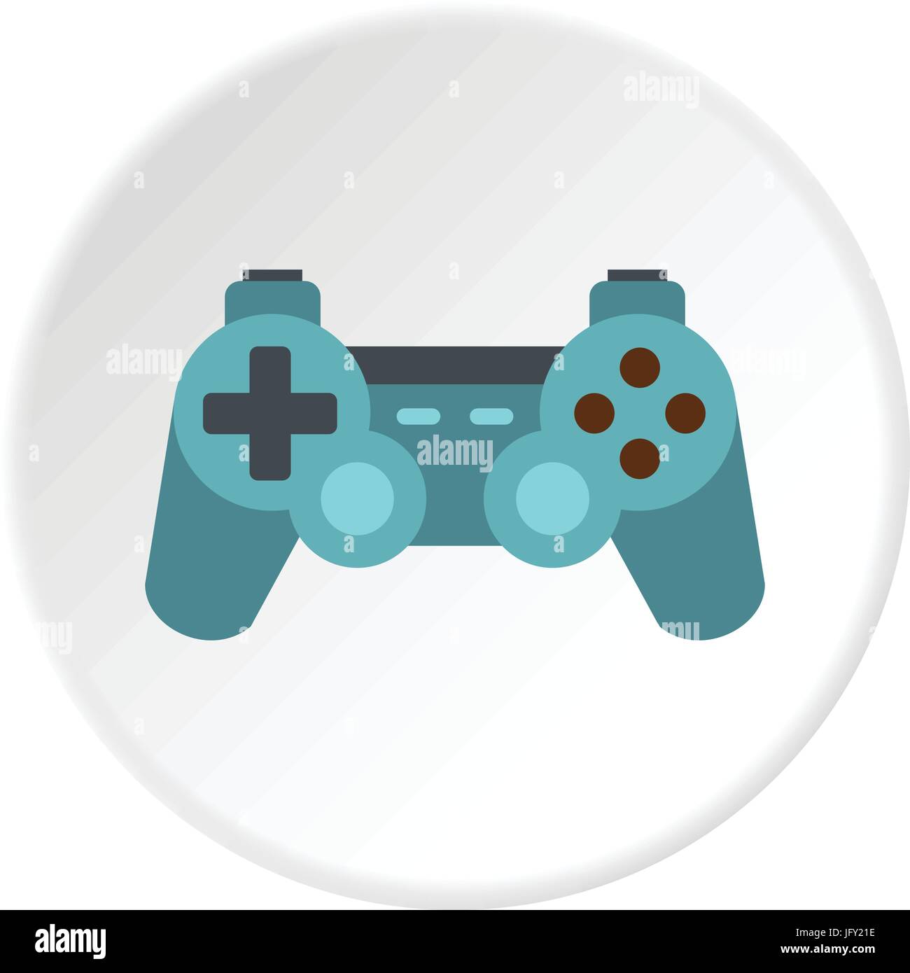 Game joystick icon circle Stock Vector Image & Art - Alamy
