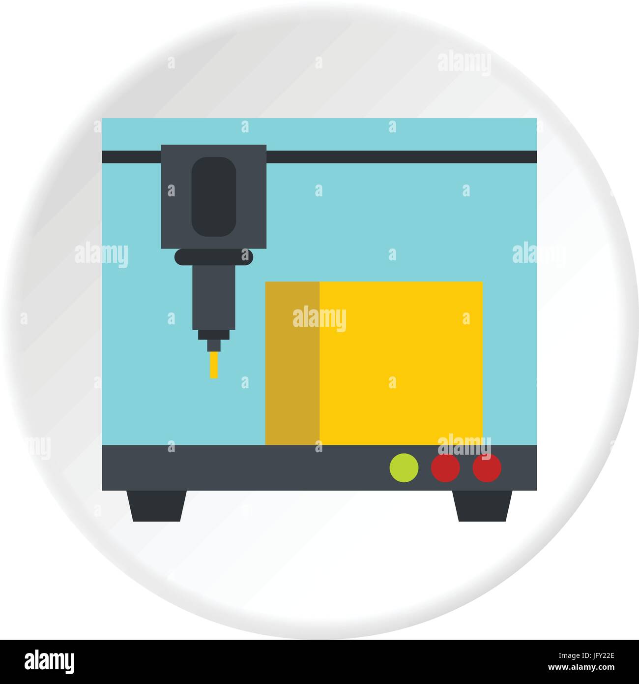 Computer monitor printer program Stock Vector Images - Alamy
