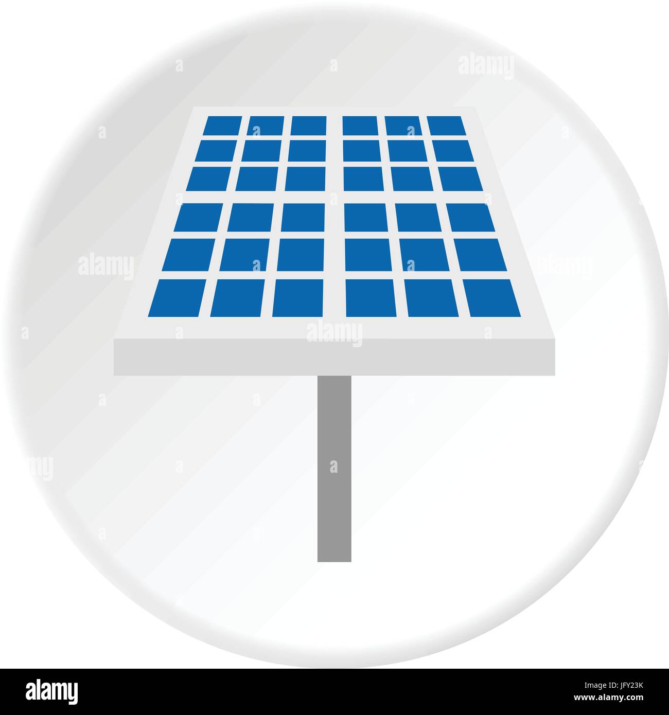 Solar cell circle Stock Vector Images - Alamy