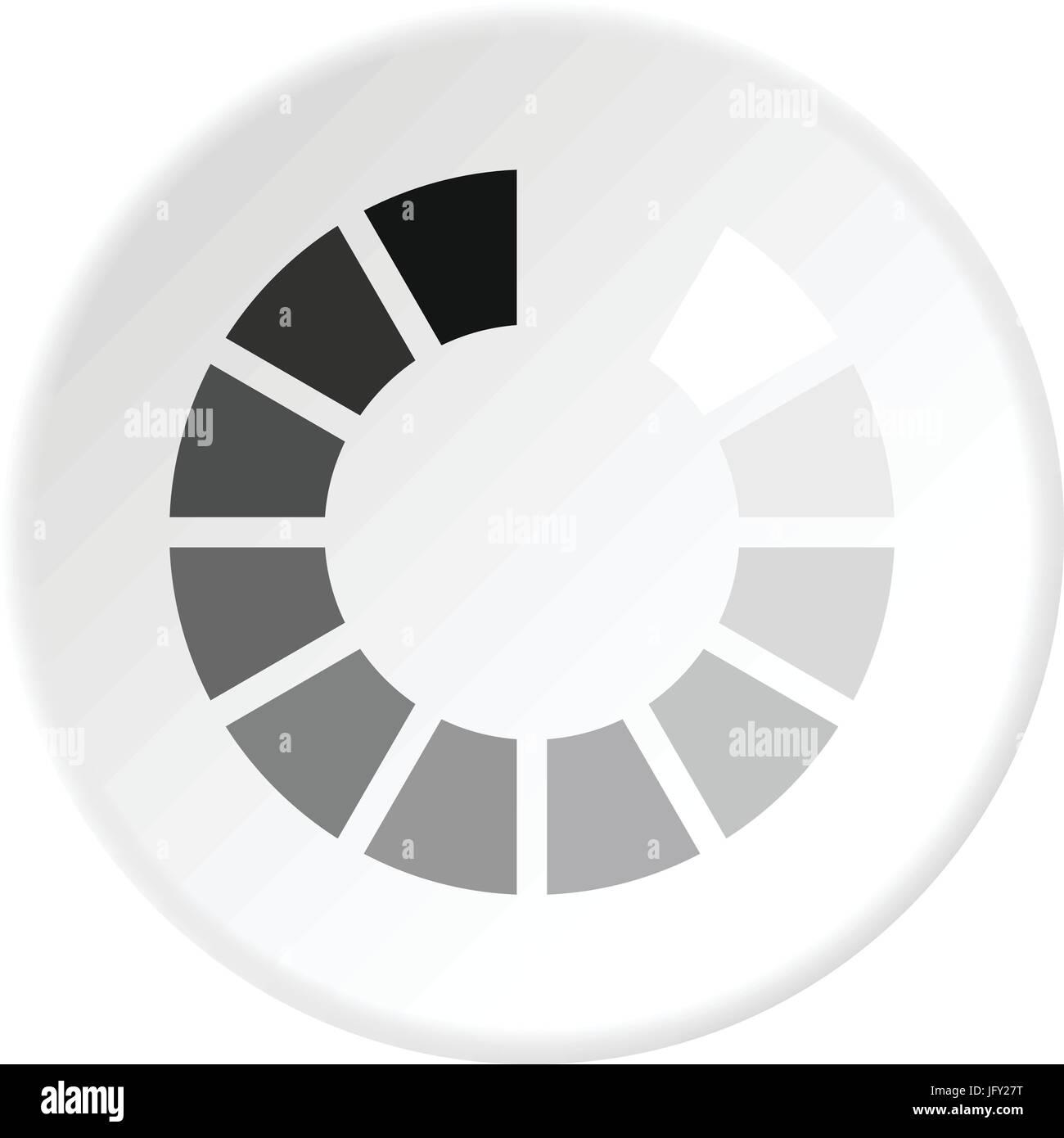 Sign waiting download on internet icon circle Stock Vector Image & Art ...