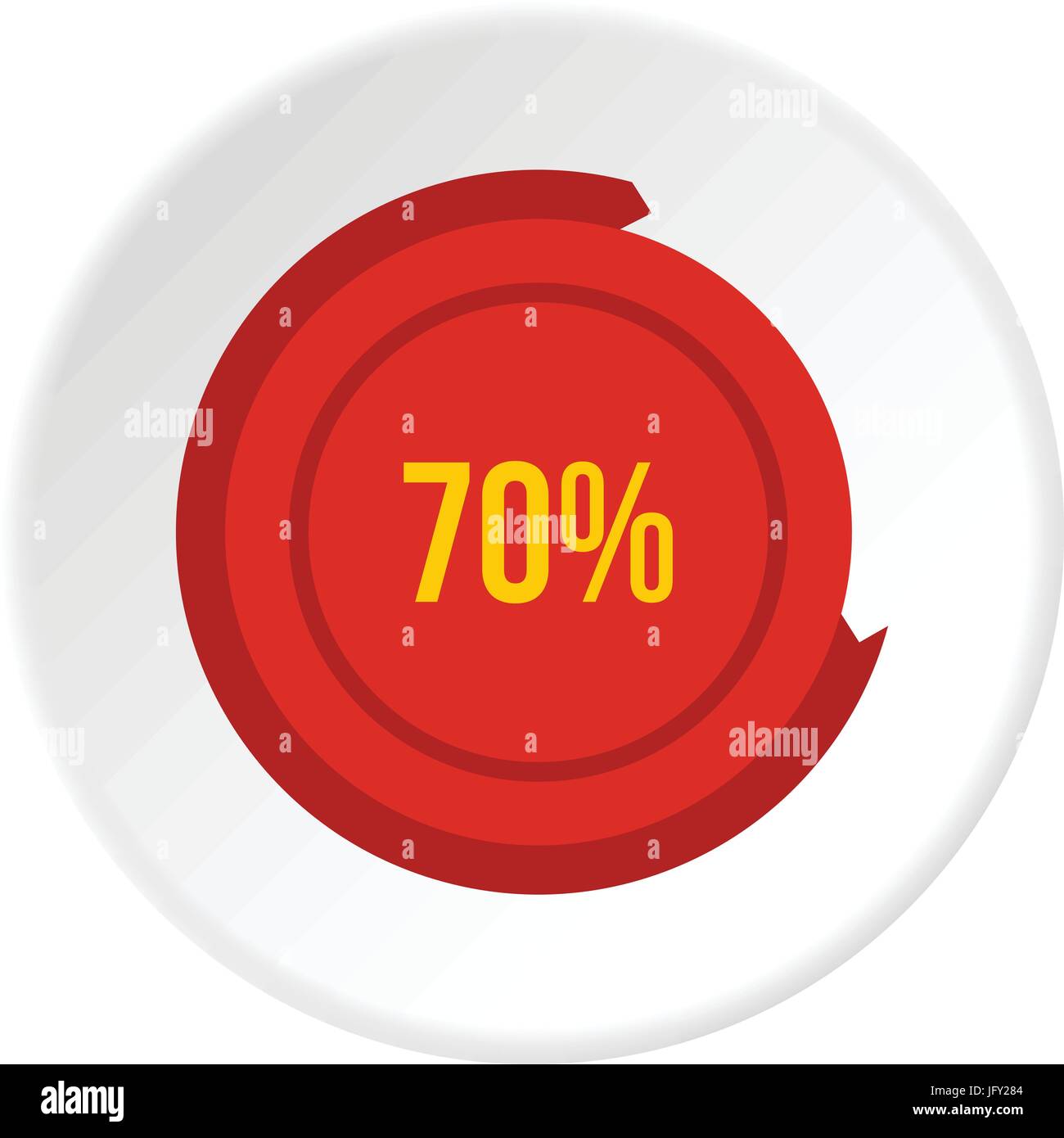 Sign 70 load icon circle Stock Vector Image & Art - Alamy