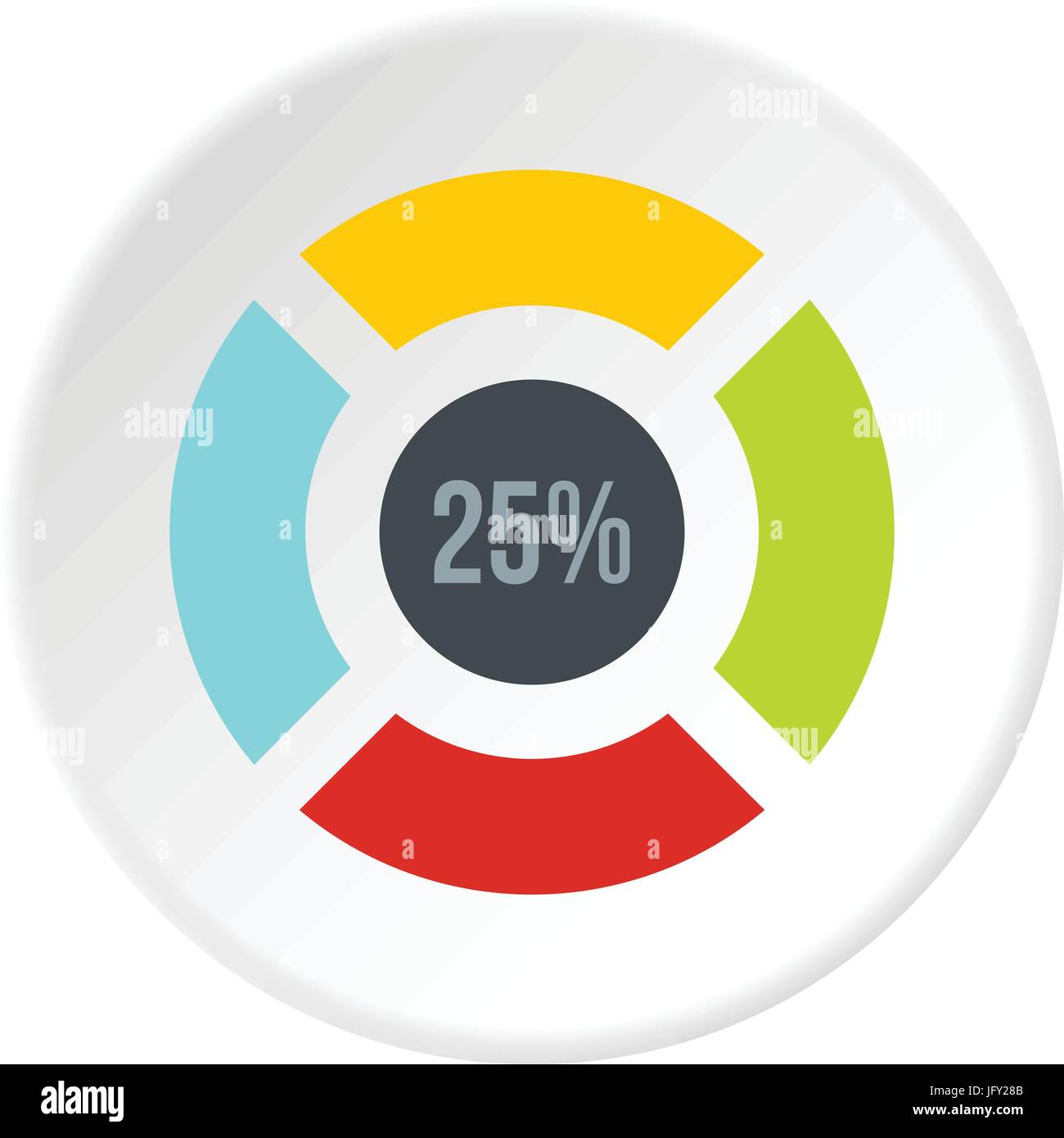Sign 25 load icon circle Stock Vector Image & Art - Alamy