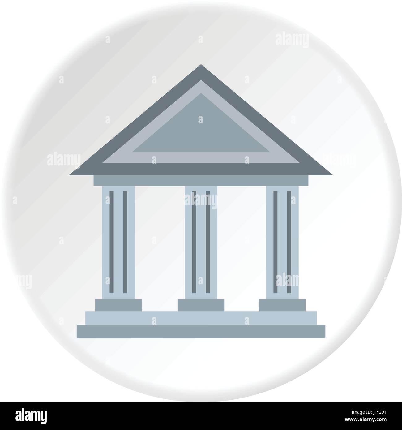 Museum building icon circle Stock Vector Image & Art - Alamy