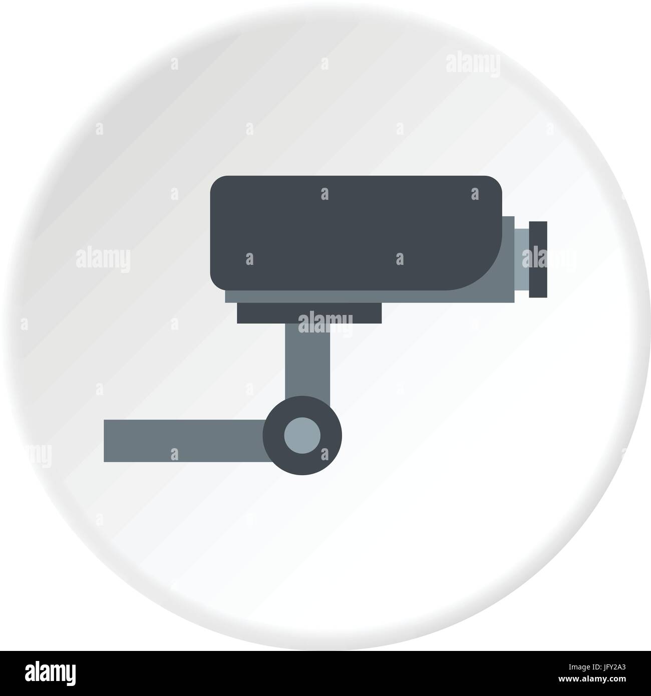 Surveillance camera icon circle Stock Vector Image & Art - Alamy