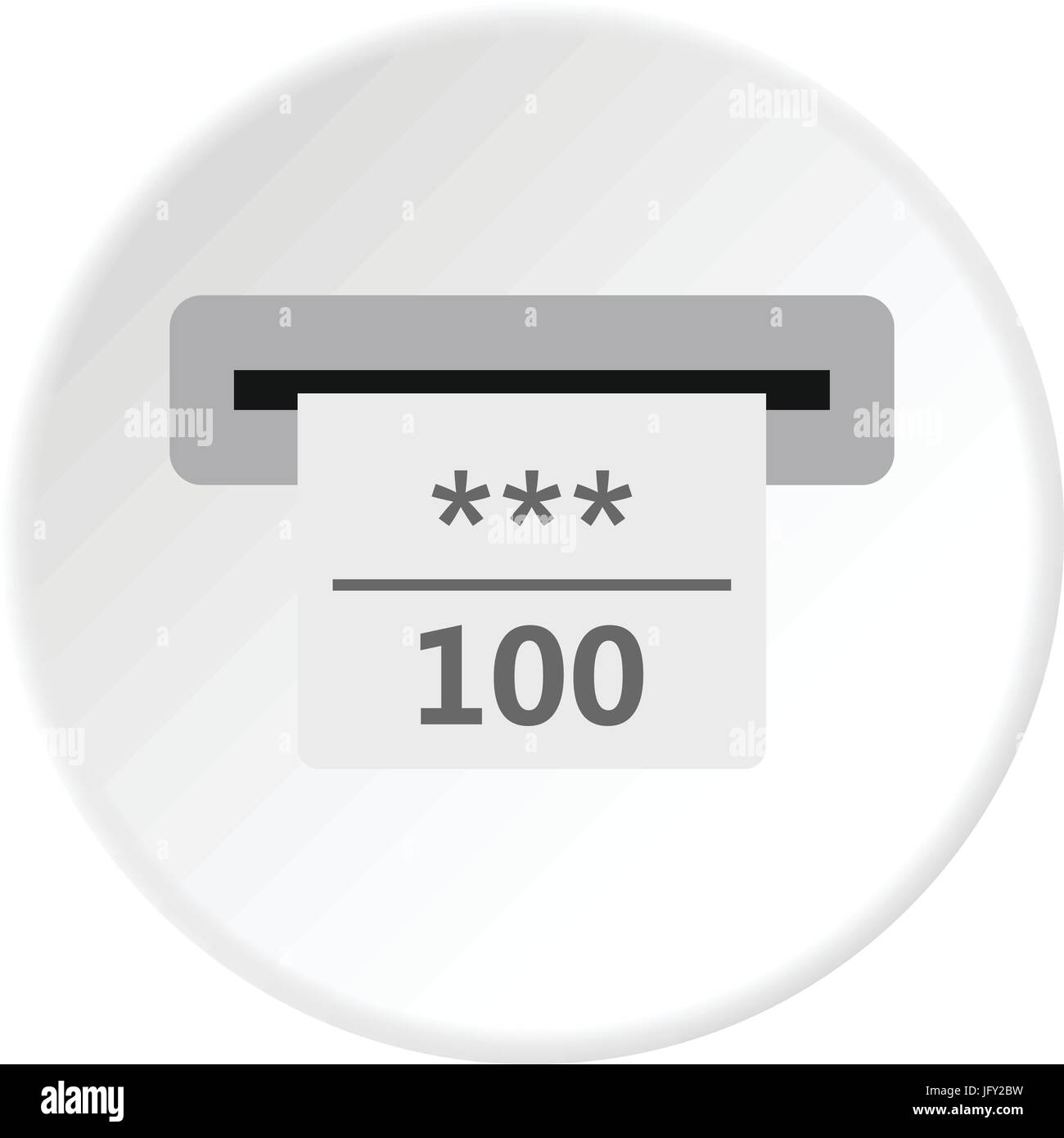 Winning cheque in casino icon circle Stock Vector Image & Art - Alamy