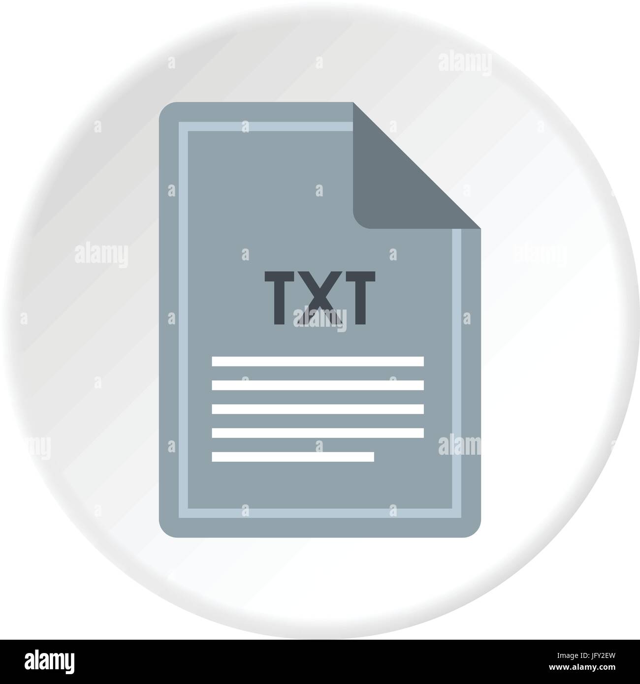 File TXT icon circle Stock Vector Image & Art - Alamy