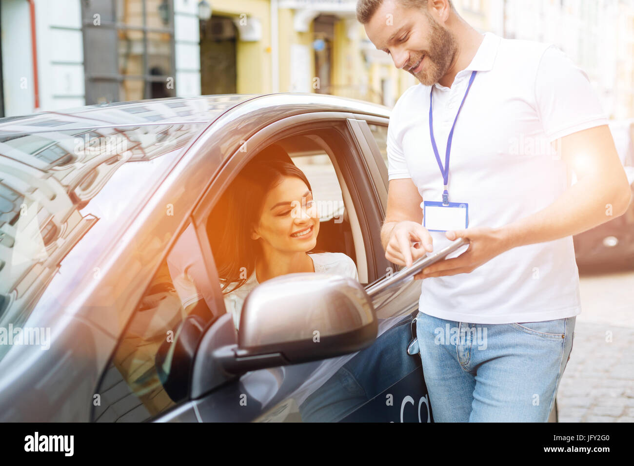 Client relationships hi-res stock photography and images - Alamy