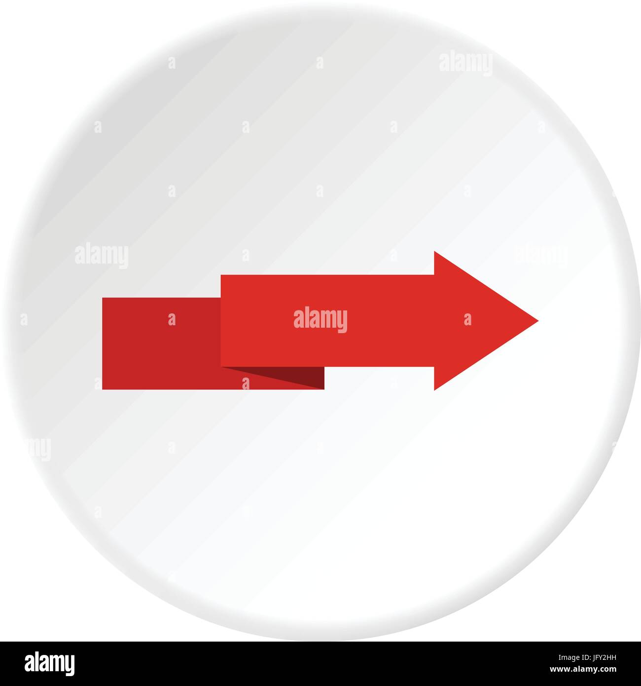 Arrow to right icon circle Stock Vector Image & Art - Alamy