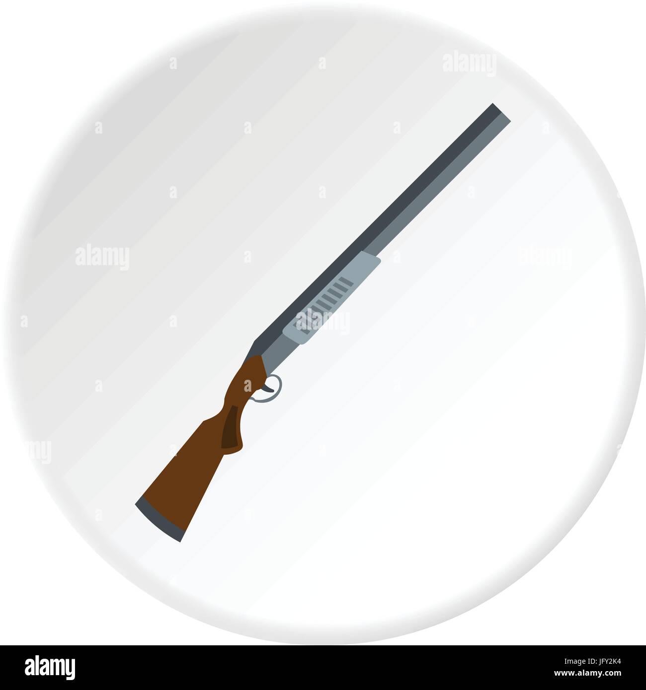 Gun icon circle Stock Vector Image & Art - Alamy