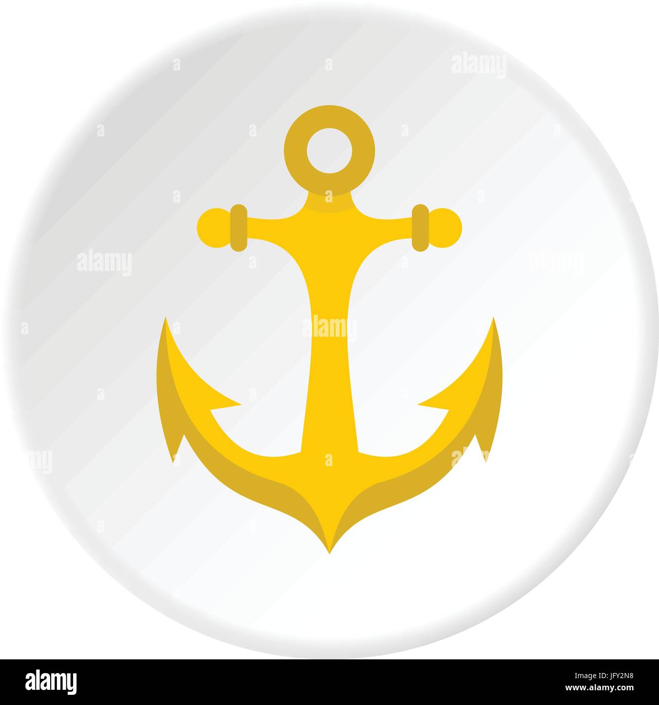 Anchor icon circle Stock Vector Image & Art - Alamy