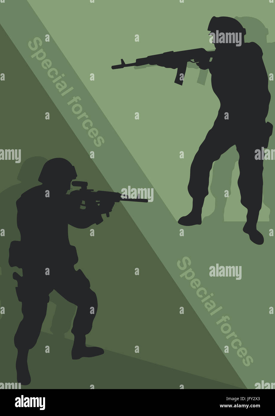 Postcard, template with the image of the forces of force Stock Photo ...