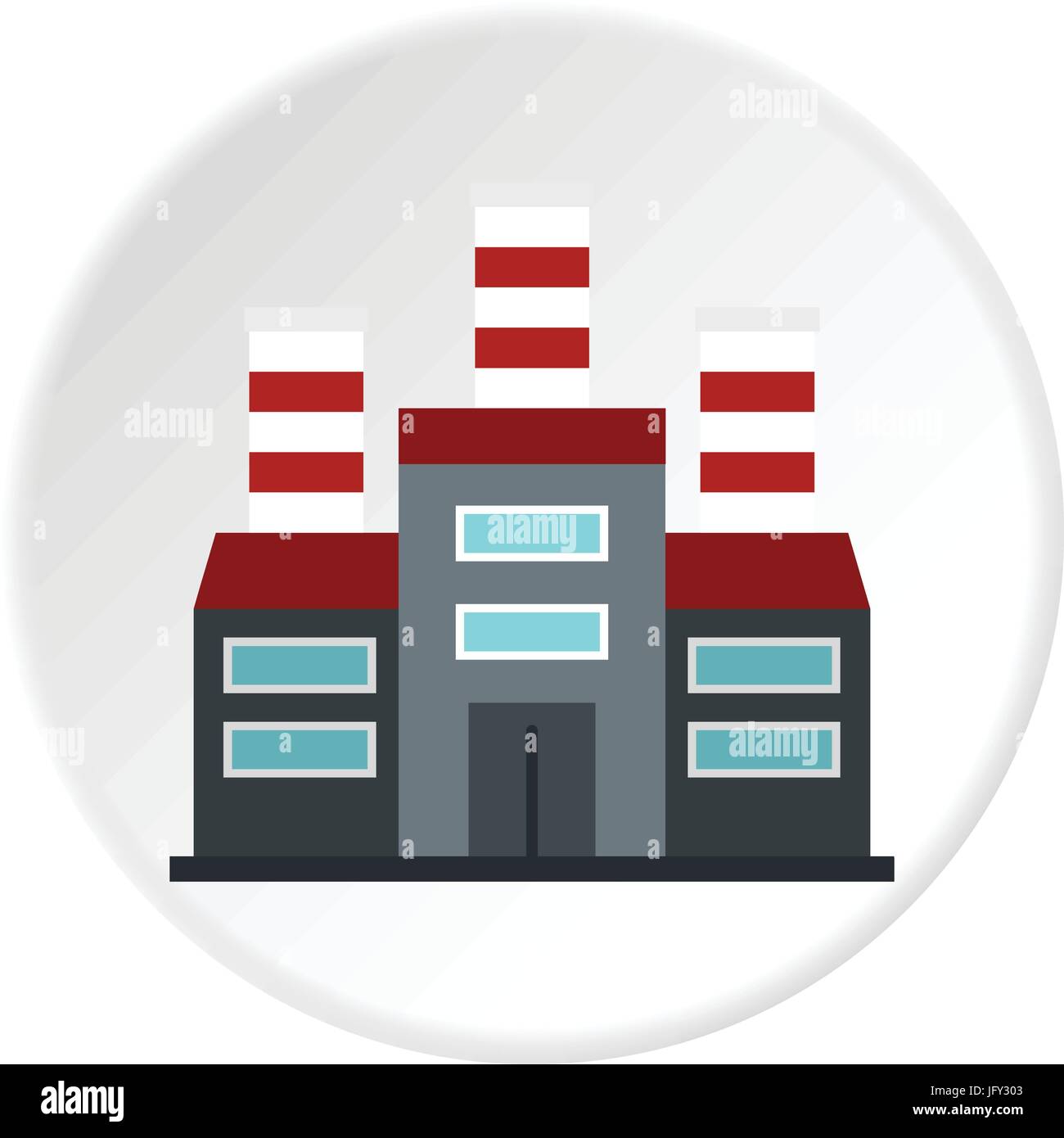 Refinery icon circle Stock Vector Image & Art - Alamy