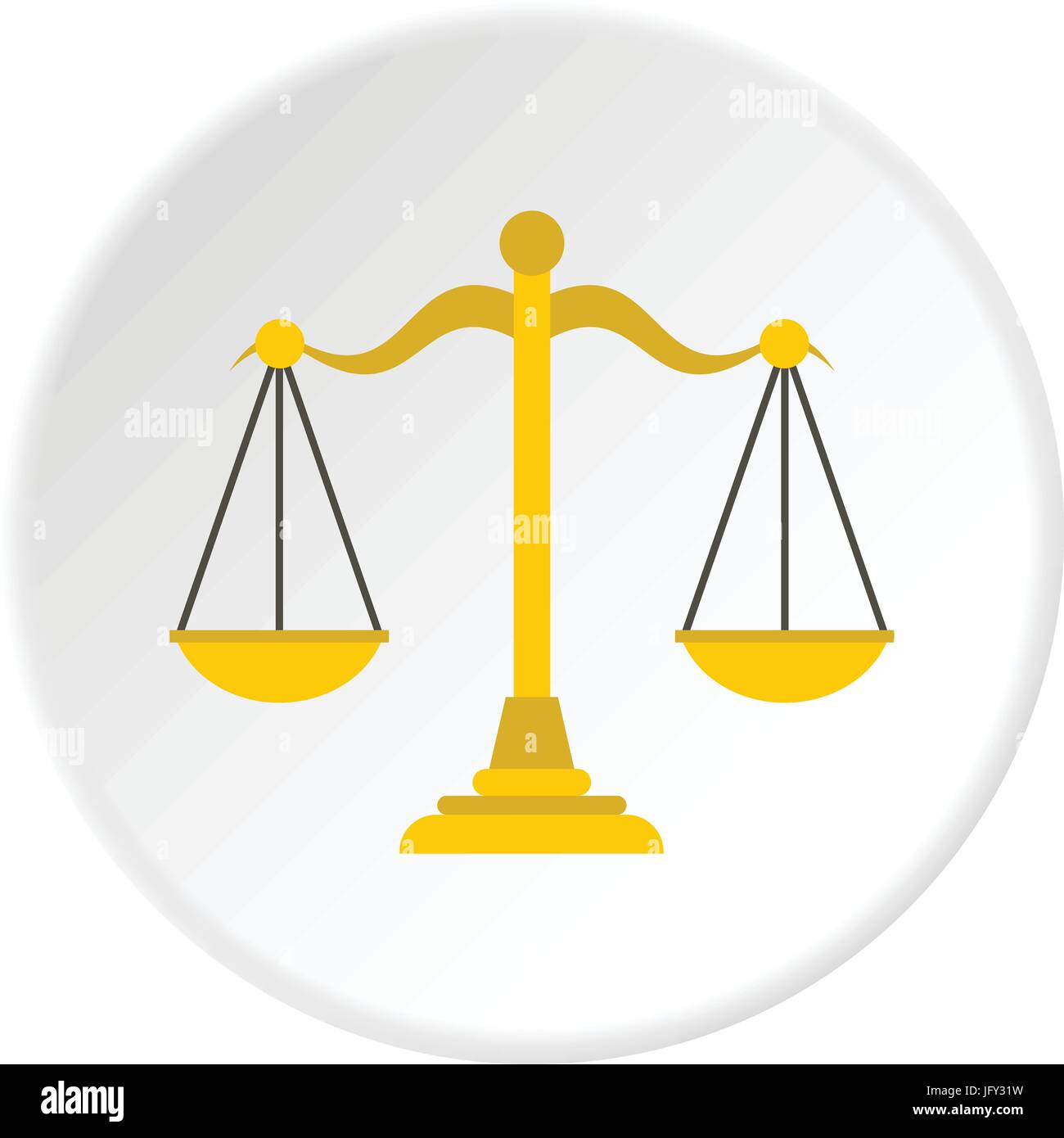 Themis libra icon circle Stock Vector Image & Art - Alamy