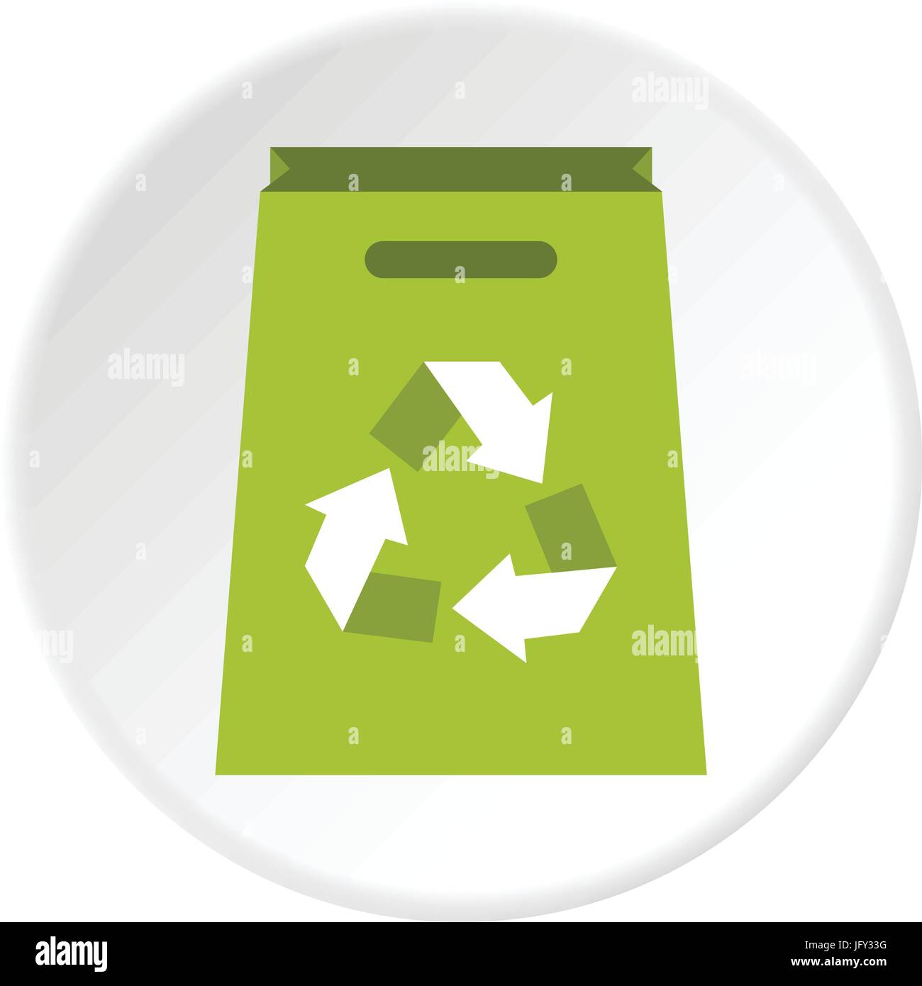 Package recycling icon circle Stock Vector Image & Art - Alamy