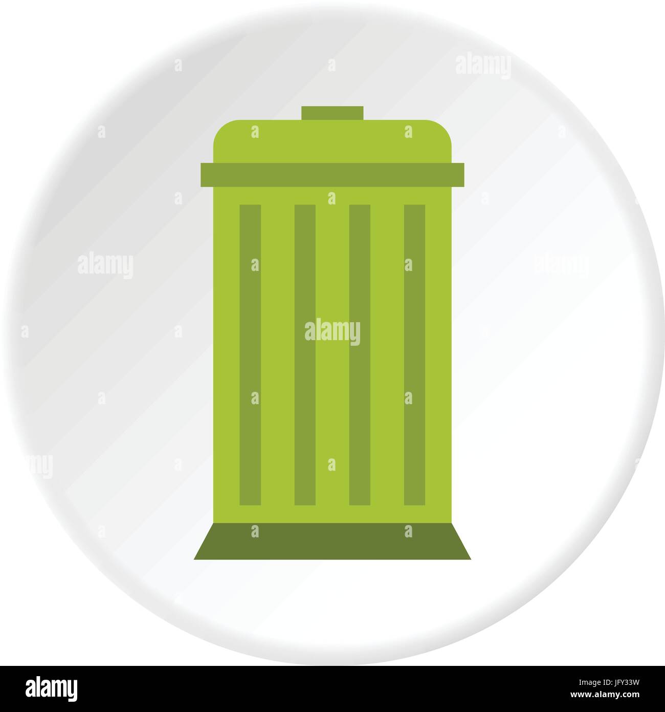 Eco dustbin icon circle Stock Vector Image & Art - Alamy