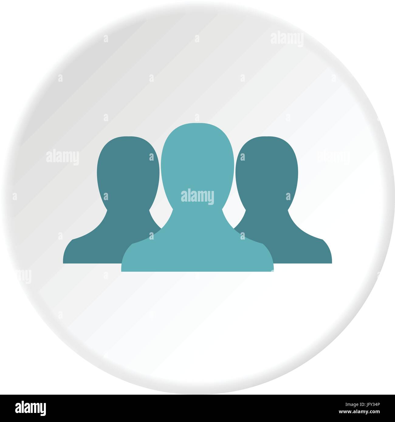 Anonymous avatars icon circle Stock Vector Image & Art - Alamy