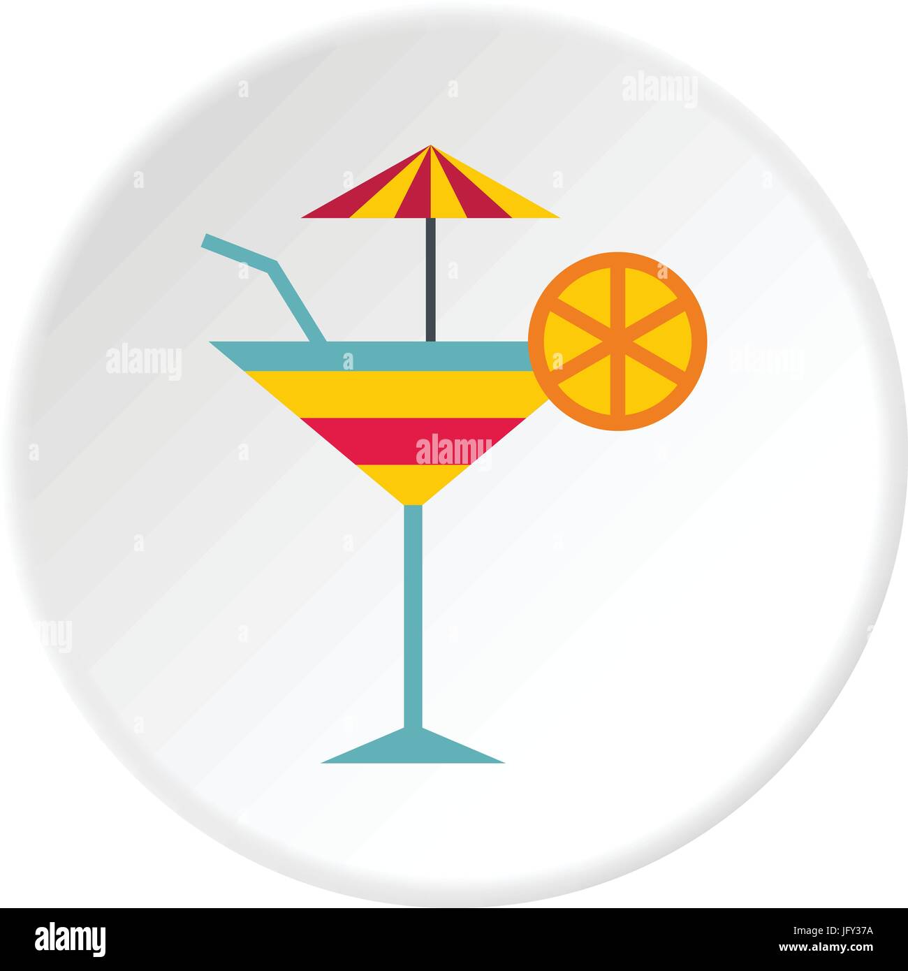 Fruit cocktail icon circle Stock Vector Image & Art - Alamy