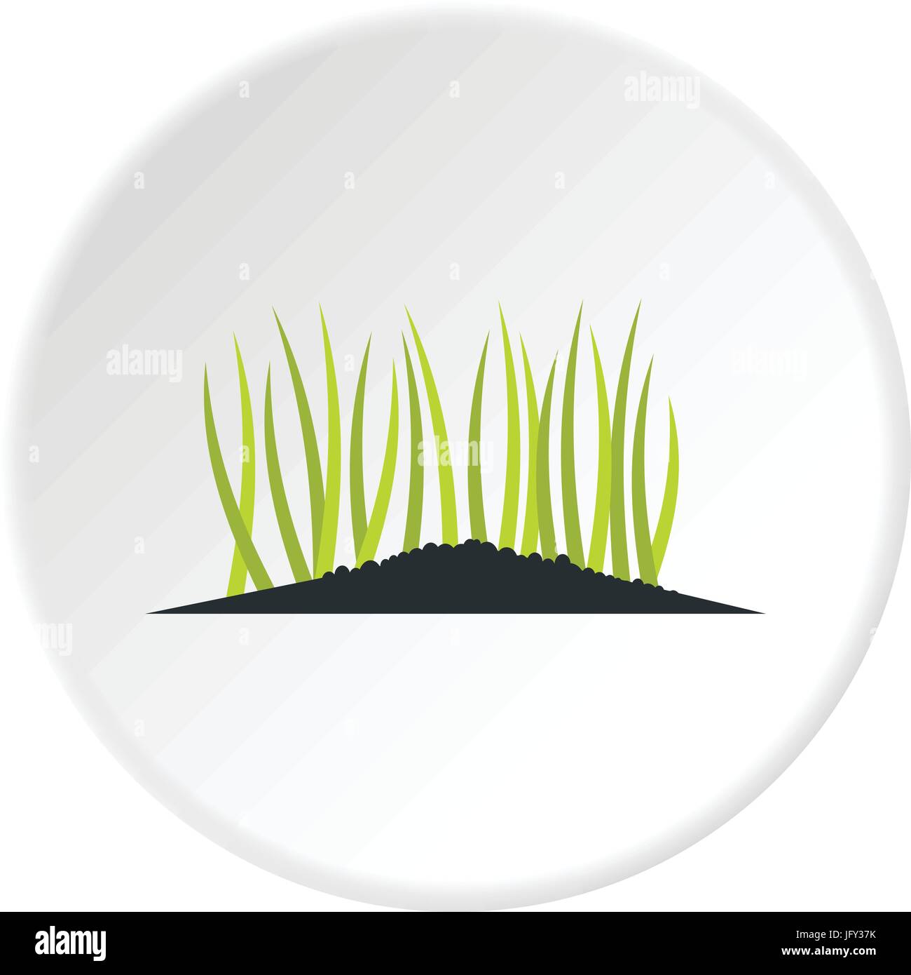 Grass turf piece Stock Vector Images - Alamy