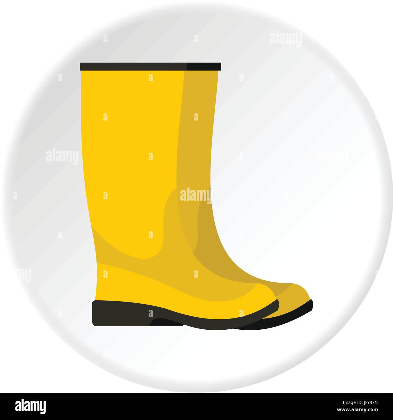 Waterproof leather walking boots Stock Vector Images - Alamy