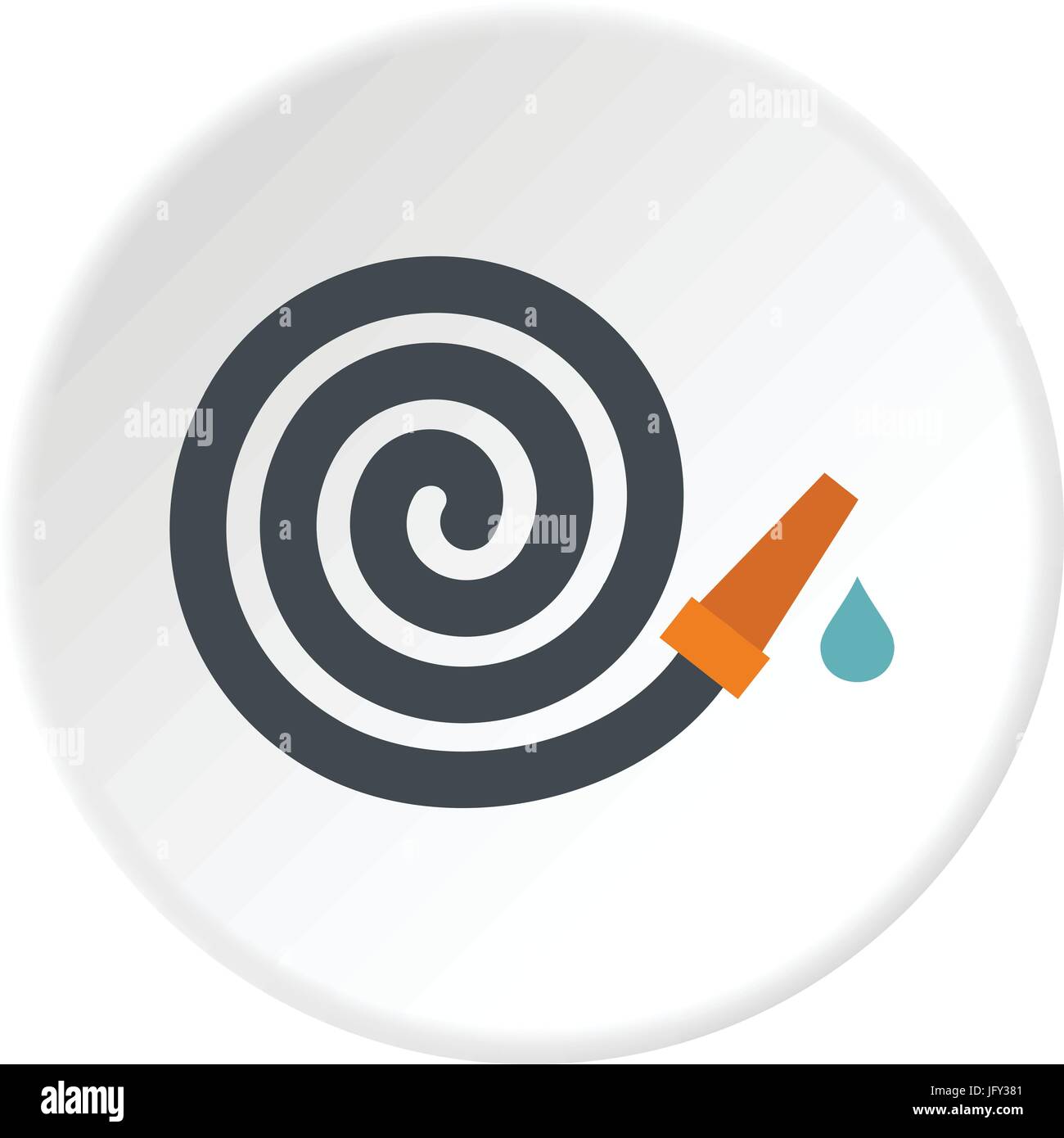 Garden hose icon circle Stock Vector Image & Art - Alamy