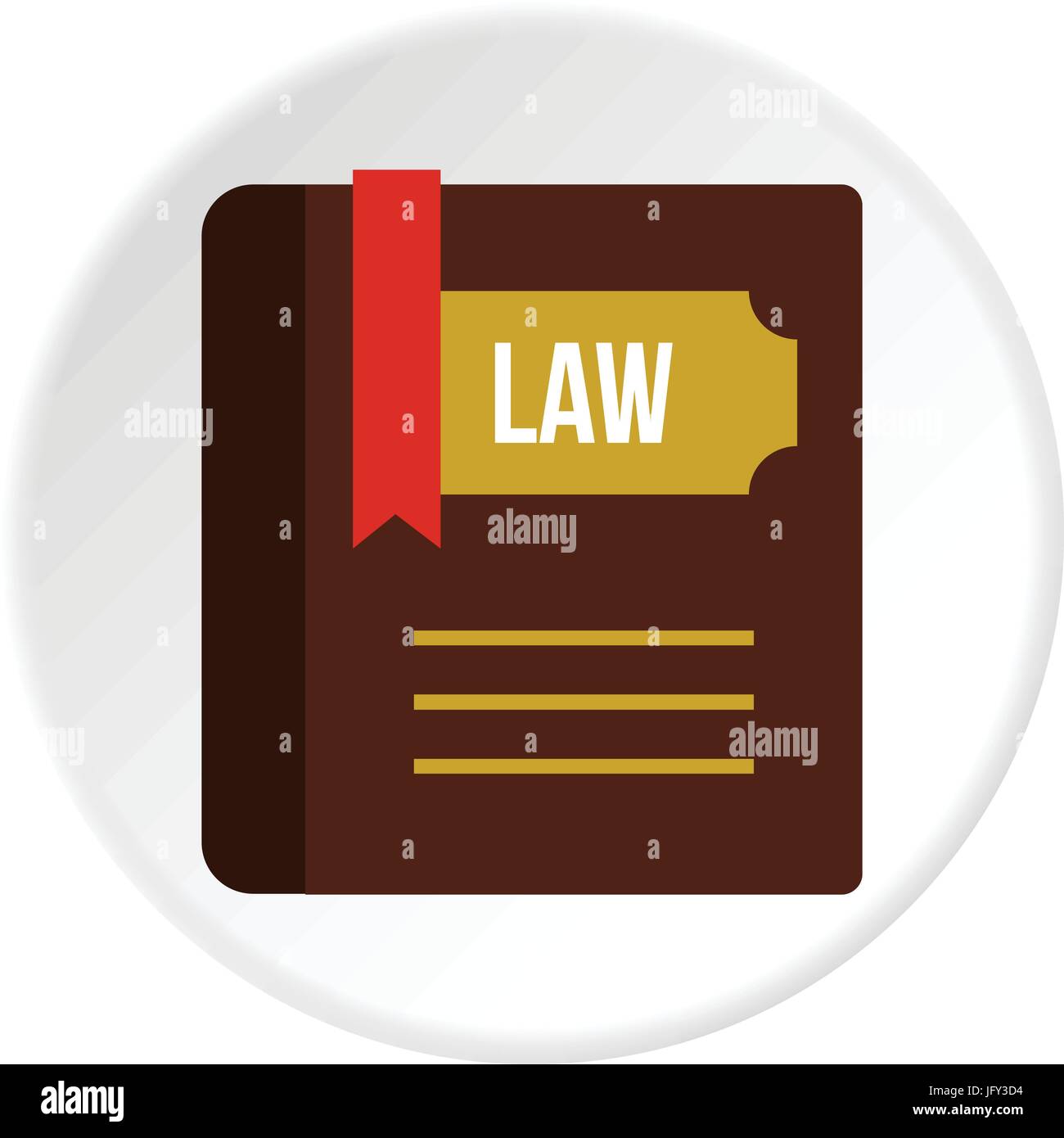 Book of law icon circle Stock Vector Image & Art - Alamy